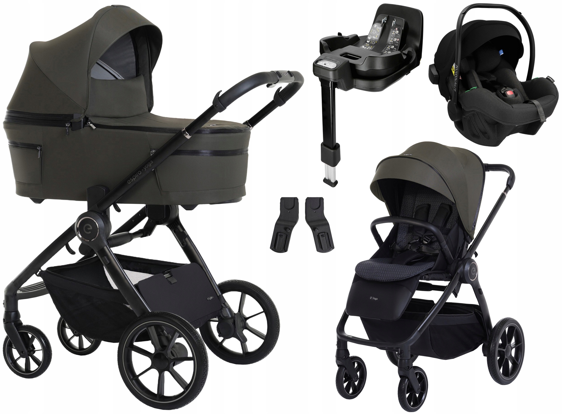 WÓZEK ESPIRO YOGA 2025 AVIONAUT PIXEL PRO BAZA ORBIT 114 LIFE BALANCE • Cena, Opinie - Allegro