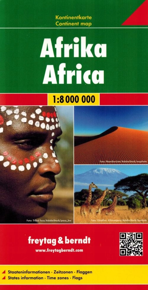 POLITICKÁ MAPA AFRIKY FREYTAG & BERNDT za 346 Kč - Allegro