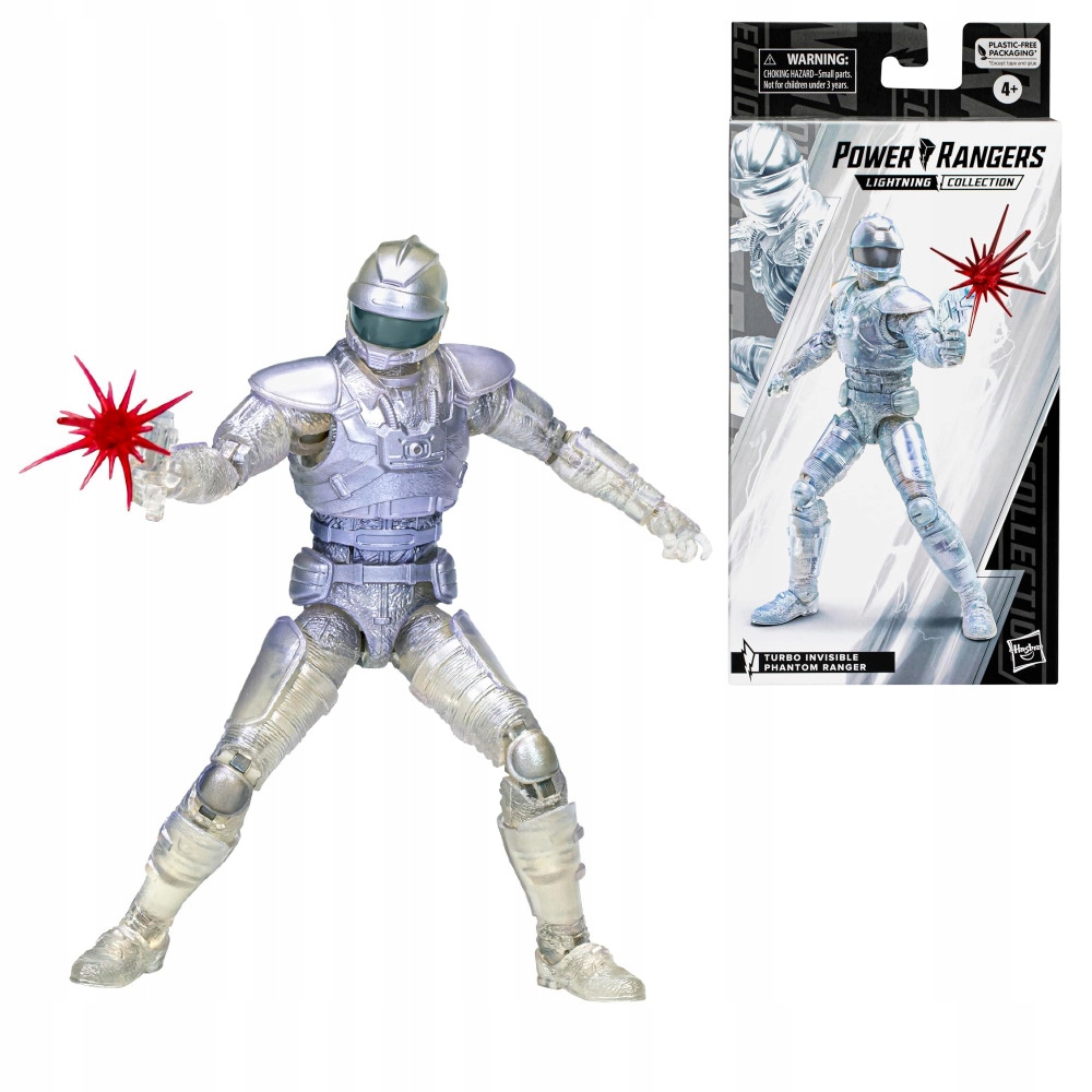 POWER RANGERS LIGHTNING COLLECTION TURBO INVISIBLE PHANTOM RANGER ...
