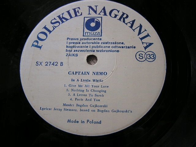 Captain Nemo – In A Little While (1 PRESS).M65 17982644297 - Sklepy ...