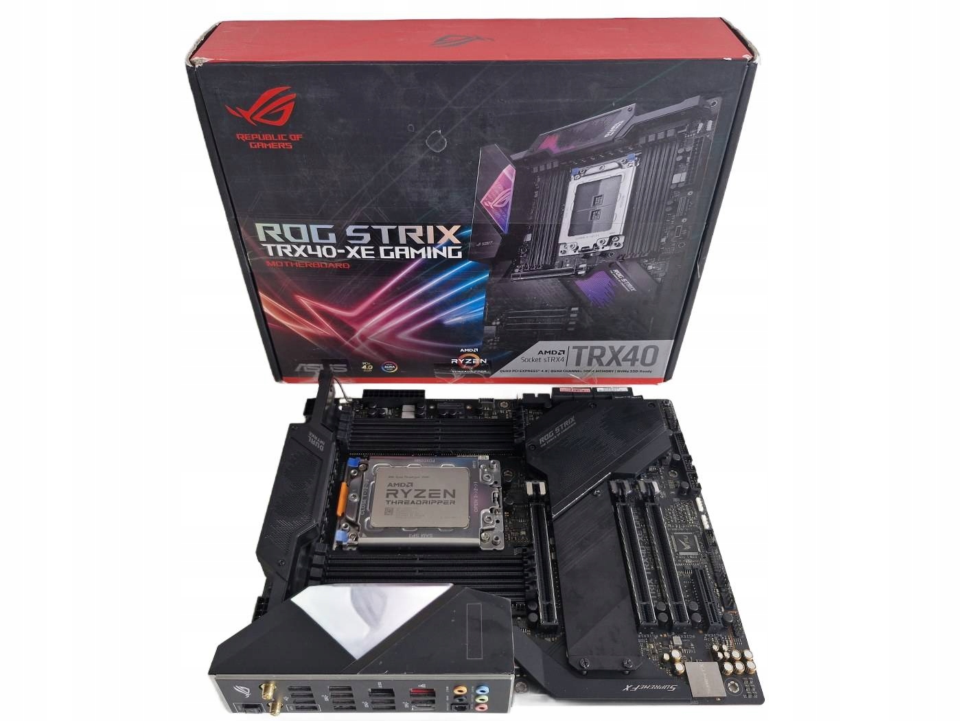 ASUS ROG STRIX TRX40-XE Socket TRX40 + AMD Ryzen Threadripper 3960X w ...