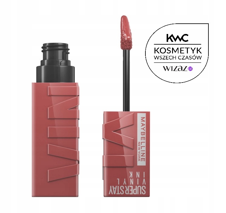 Maybelline Super Stay Vinyl Ink winylowa pomadka w płynie 35 Cheeky ...