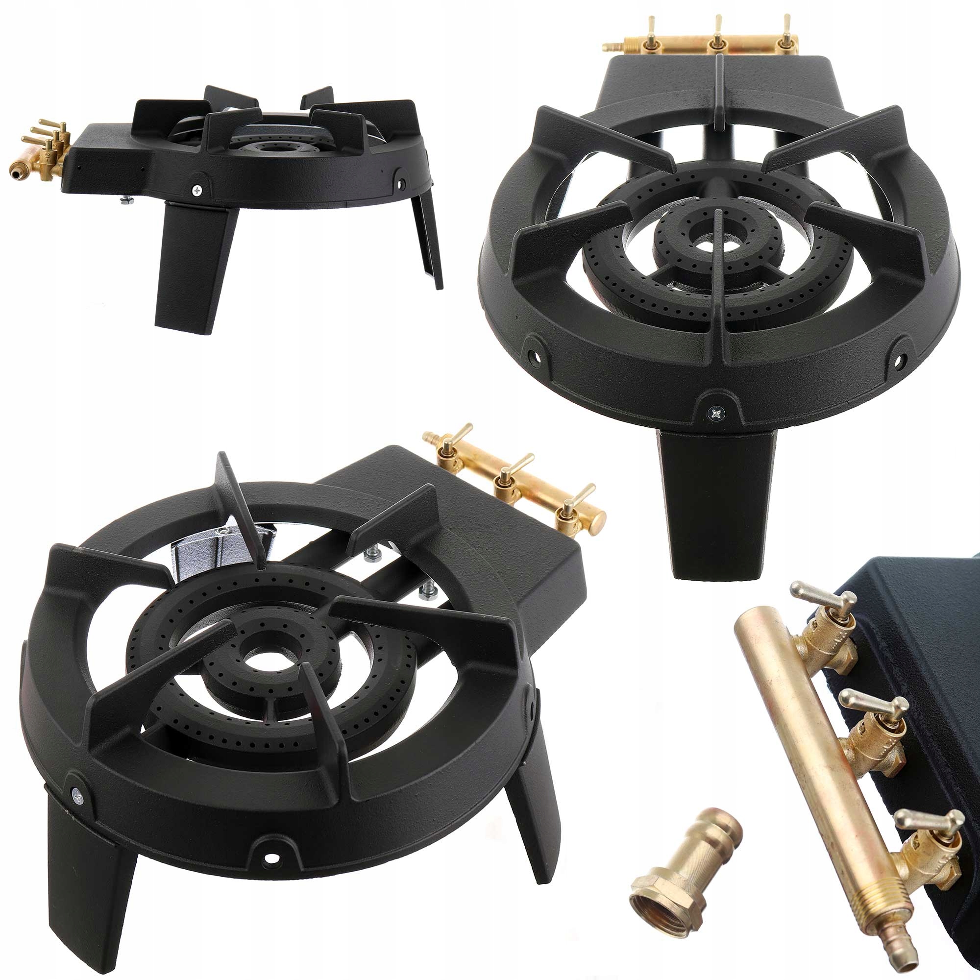 Plynový vařič Stolička Velký litinový hořák na lahve 11kg za 576 Kč ...