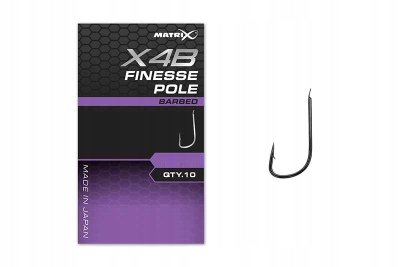 Haczyki Matrix X4B Finesse Pole 16 Barbed - 5056212190027 - 17484989184 ...