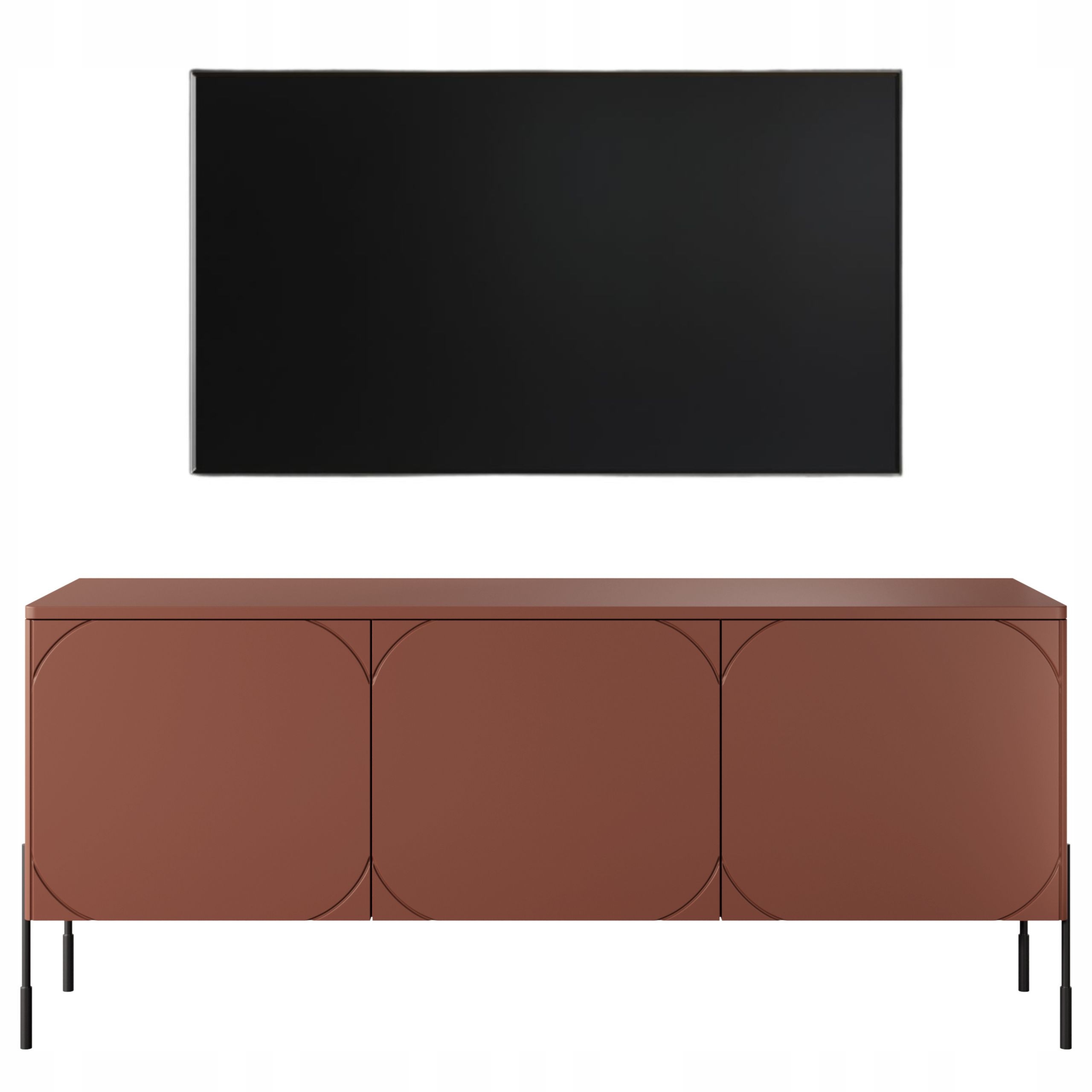 Szafka RTV stojąca Bogart 154 cm x 65 cm x 45 cm (5905487805177) • Cena ...