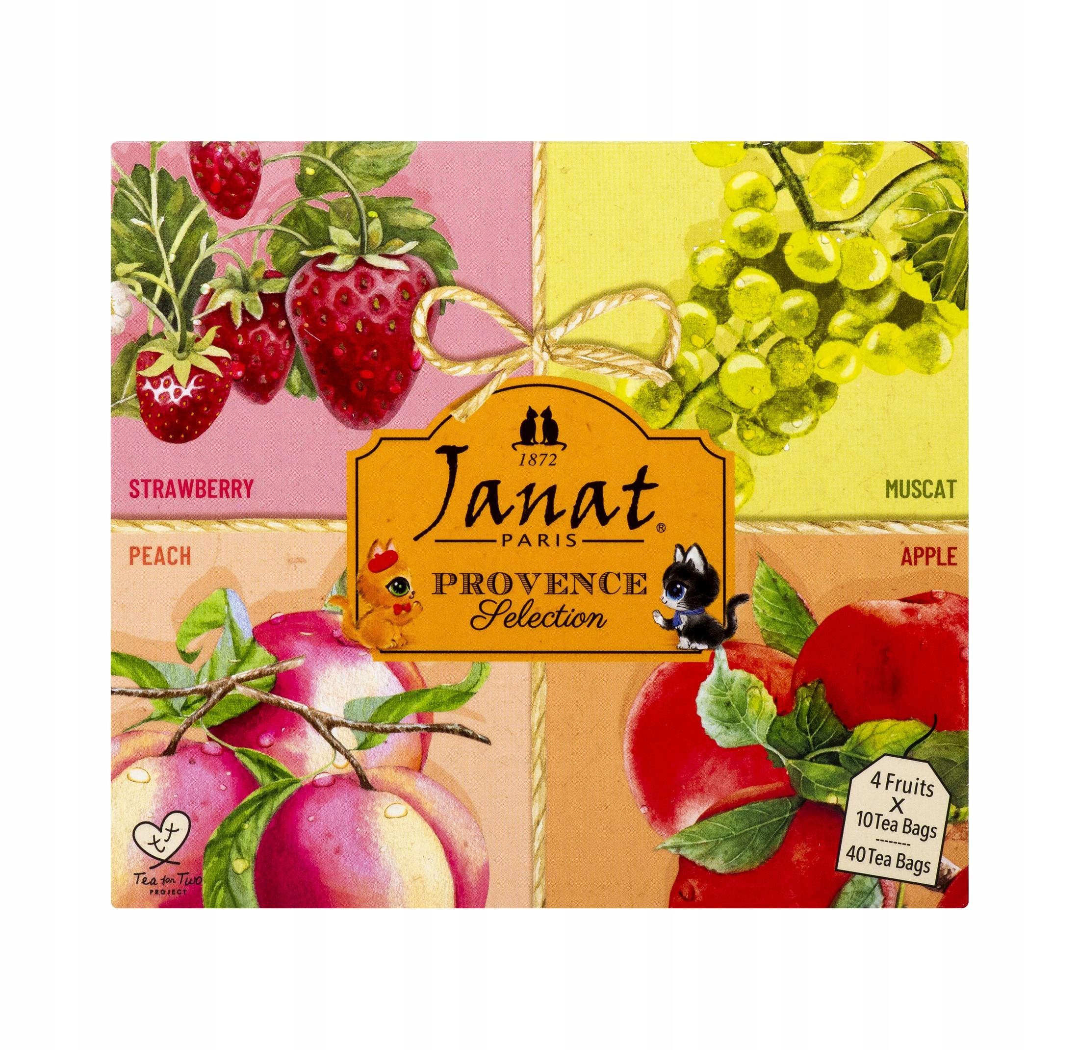 Herbata Janat Paris Provence Series 4 smaki 40x2g (4796002516095 ...