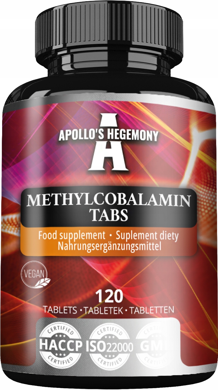 Apollo's Hegemony Methylcobalamin Tabs 120 tabletek Metylokobalamina ...