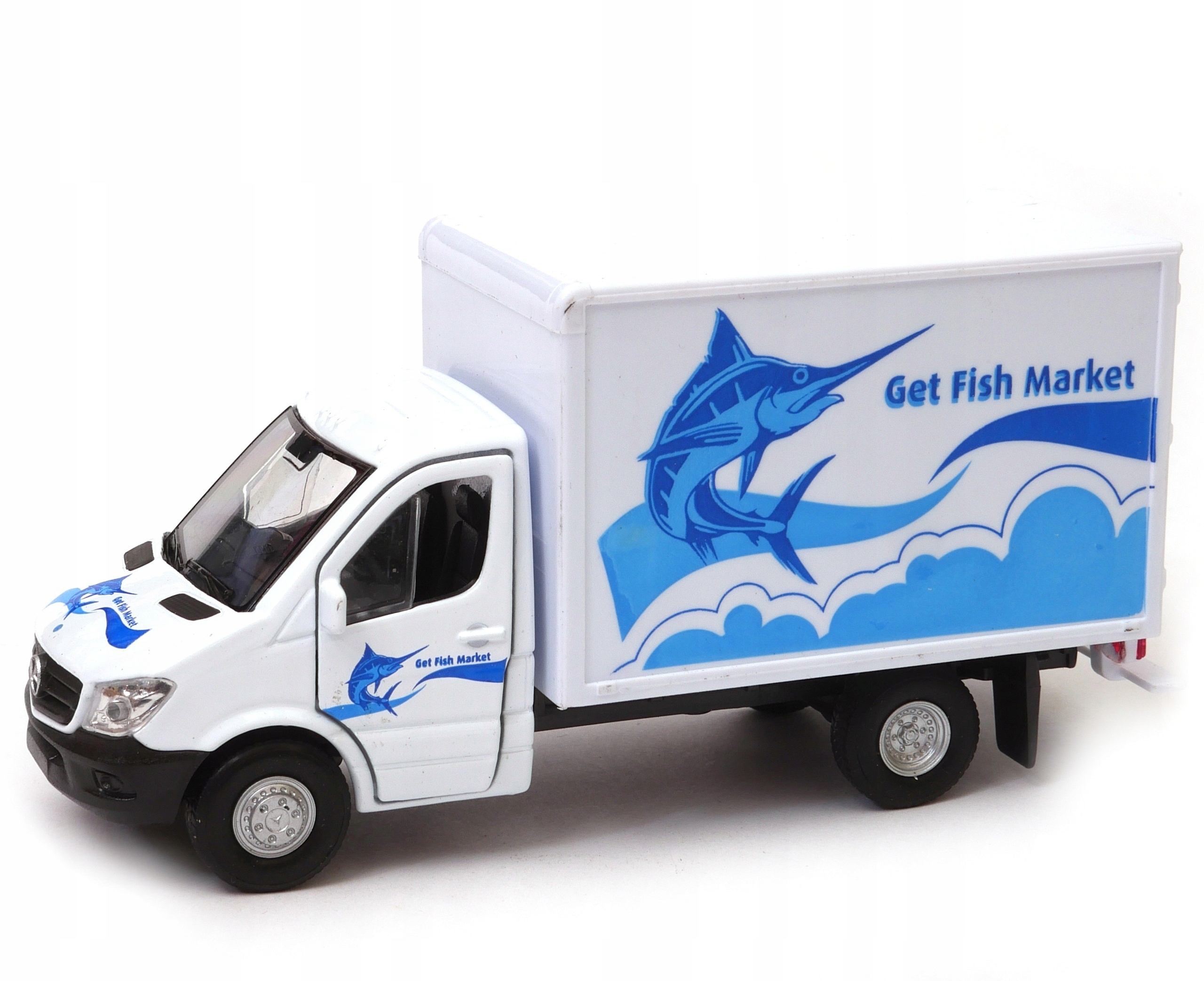 Welly Mercedes-Benz Sprinter Cargo Box 1:34 • Cena, Opinie - Allegro