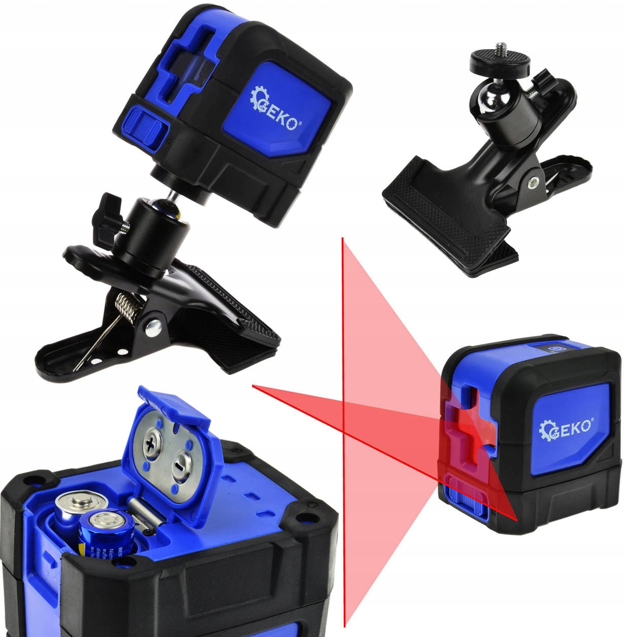 LASER KRZYŻOWY POZIOMNICA LASEROWA • Cena, Opinie 10514416234 • Allegro