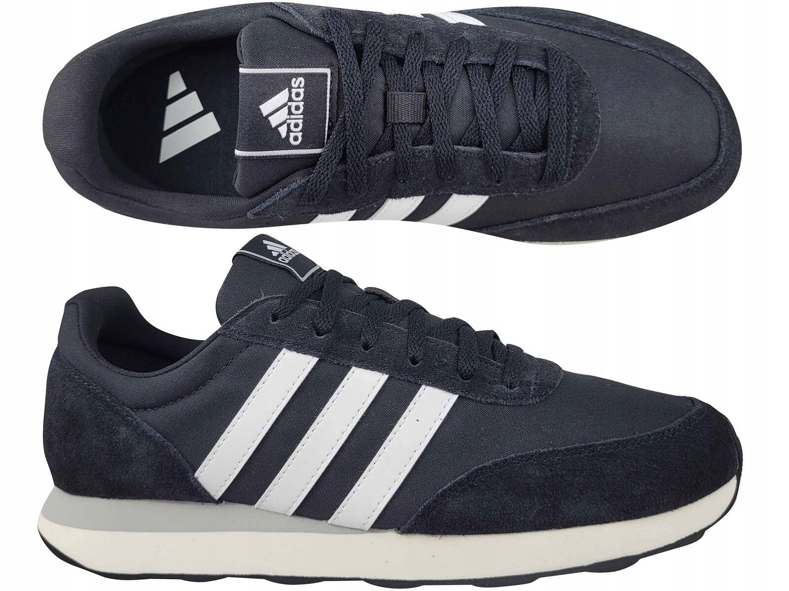 ADIDAS RUN 60S 3.0 IE3826 RACER BUTY SPORTOWE MĘSKIE JOGGER CZARNE ...