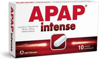 Apap Intense 0,2g+0,5g 10 tabl. (5909991430924) • Cena, Opinie ...