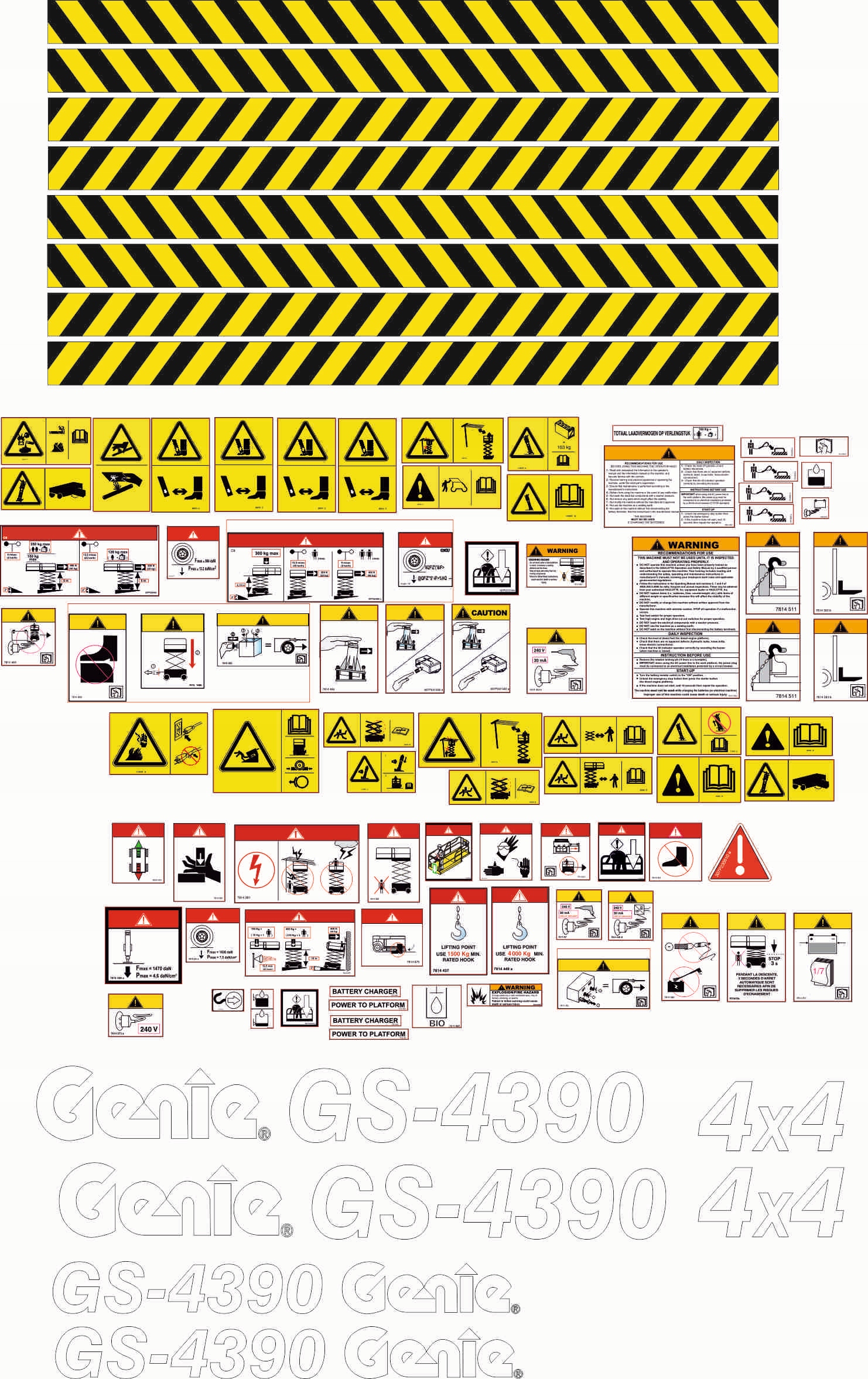 Genie Naklejki Genzie - Niska cena na Allegro.pl