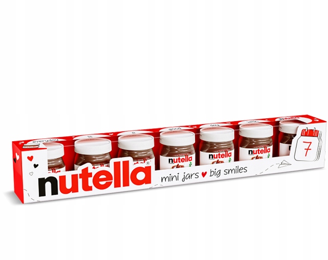 NUTELLA HELLO WORLD MINIS KRÉM 7 x 30g za 346 Kč - Allegro