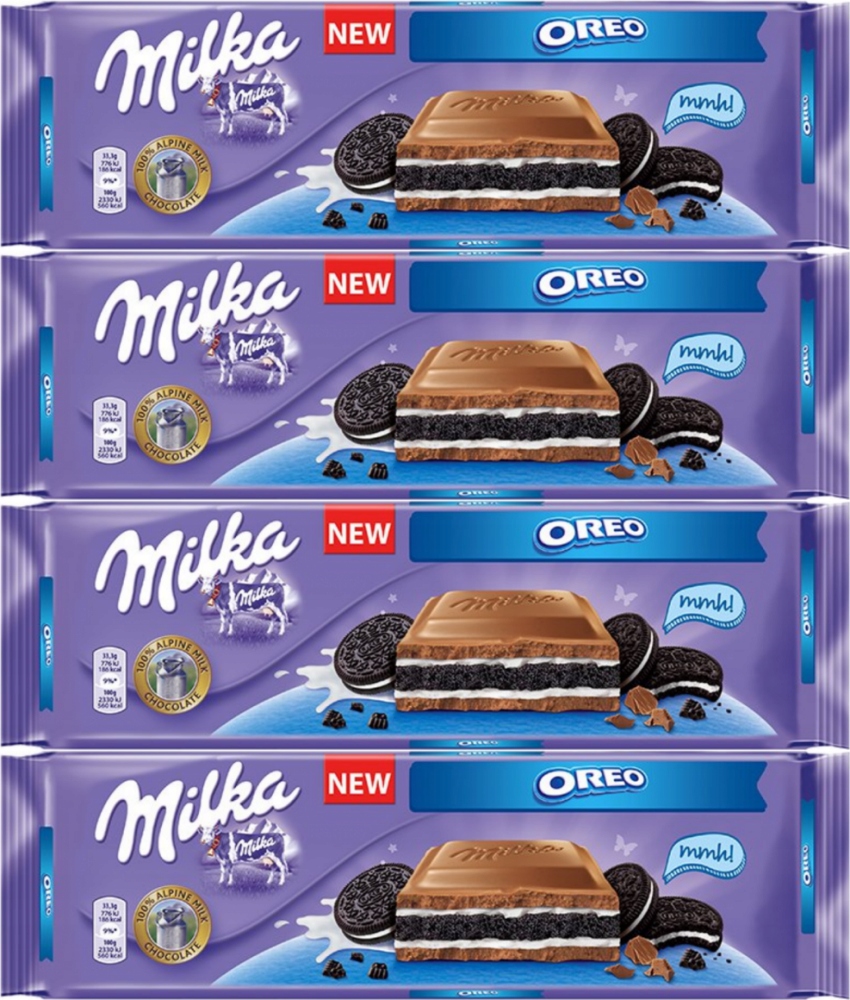 Czekolada Milka Oreo 300g x4 12786879759 - Allegro.pl