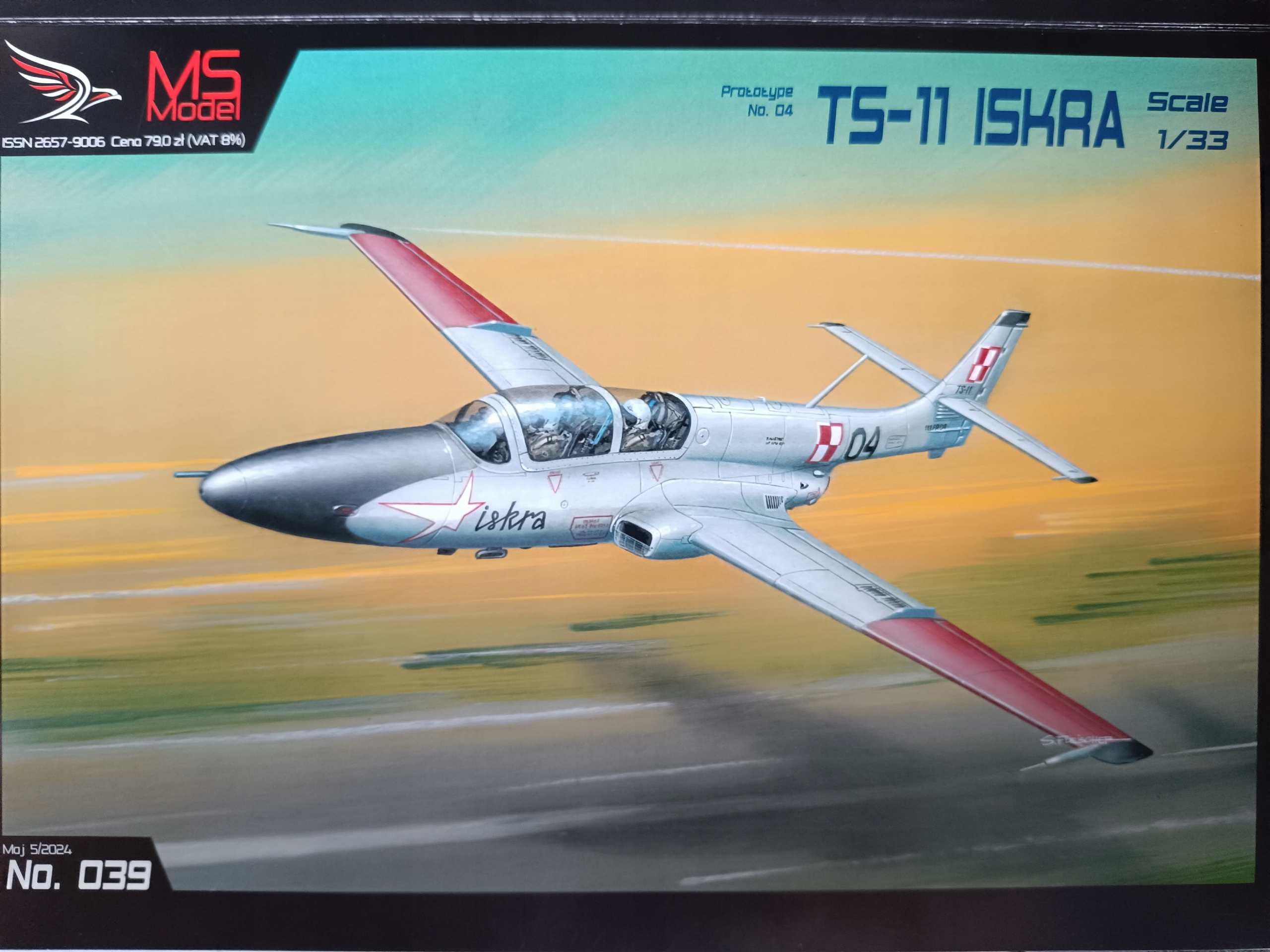 MS Model 039 samolot TS-11 ISKRA 17151178023 - Allegro.pl