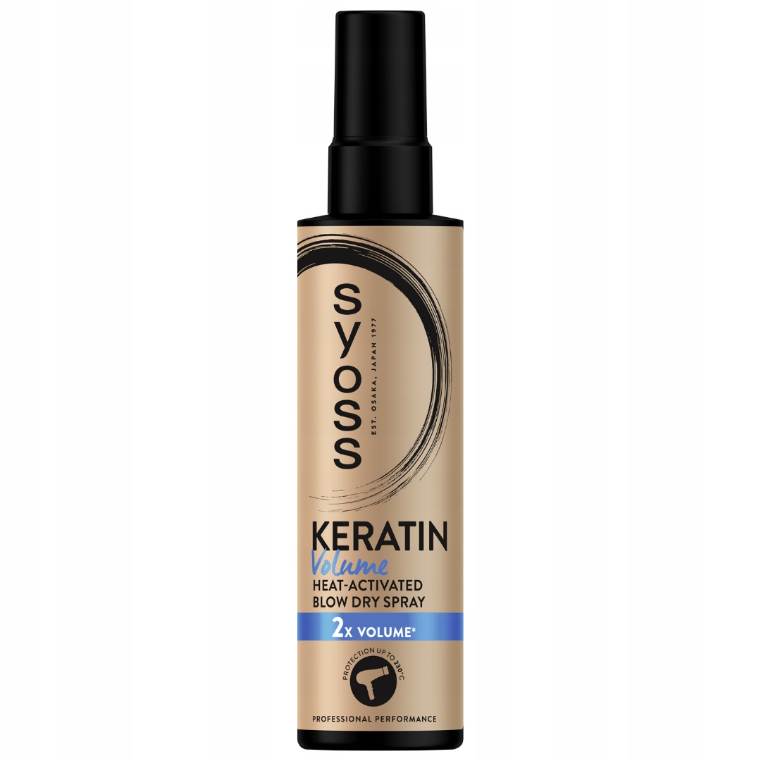 Syoss Keratin & Volume Spray Włosów Termoochronny (9000101712681 ...