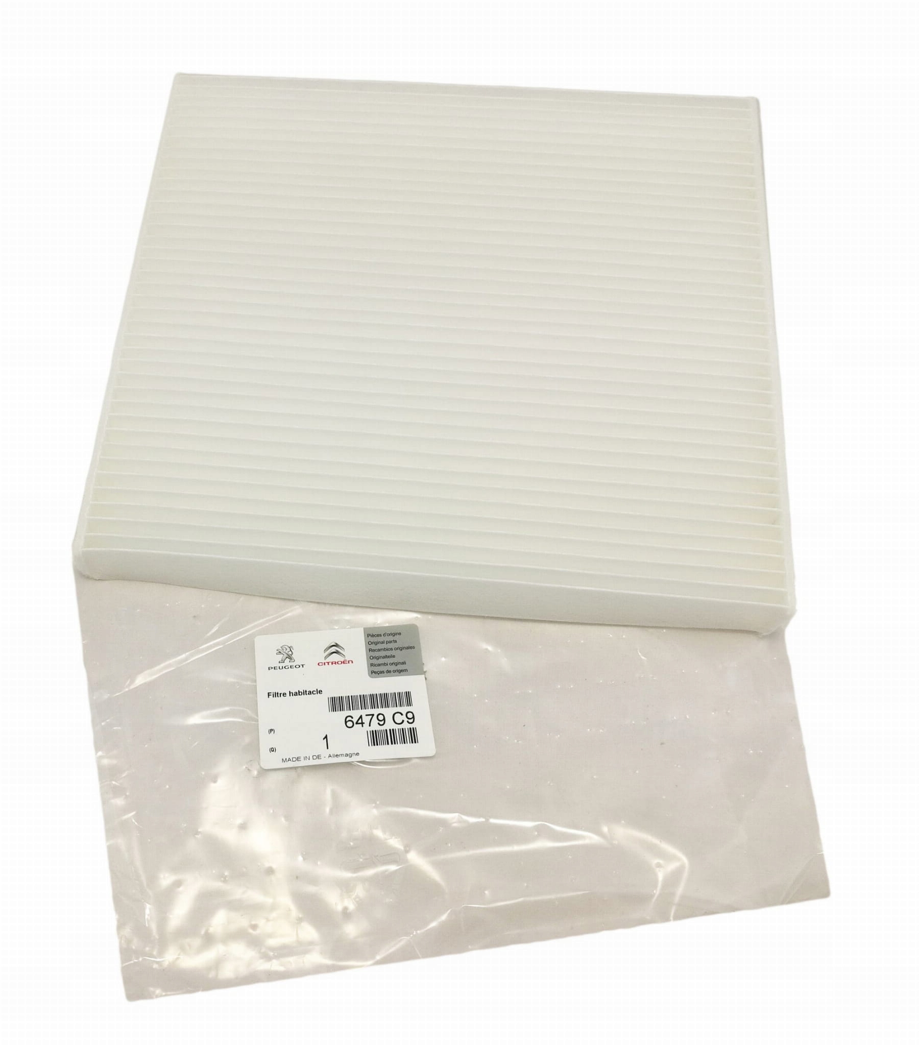 Citroen OE 6479 C9 filtr, wentylacja przestrzeni pasażerskiej ...