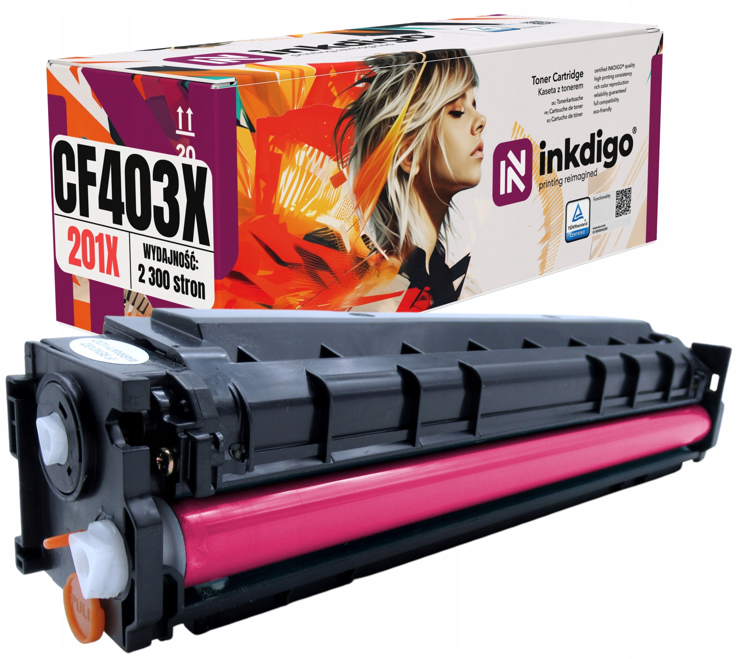 CF403X XL - TONER ZAMIENNY do DRUKARKI HP COLOR LASERJET PRO MFP M277DW ...