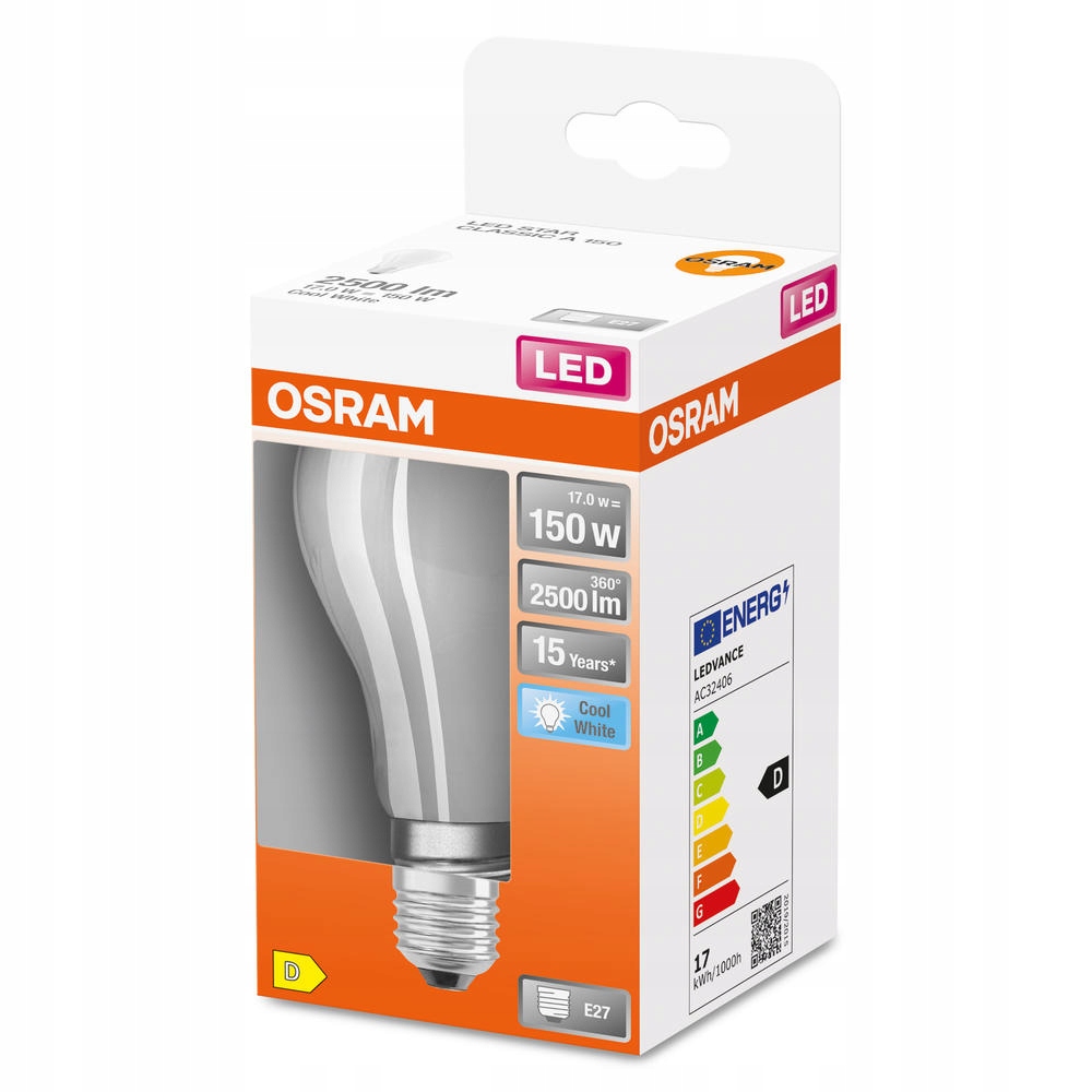 Żarówka LED Osram 17W E27 2452lm 4000K (4058075305038) • Cena, Opinie ...