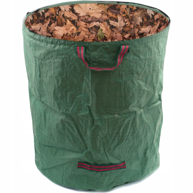 Velký Zahradní koš na listí tráva 635L , silný pytel na zahrádku - Allegro