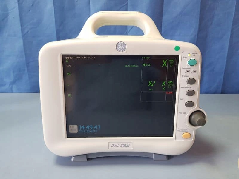 MONITOR EKG GE DASH 3000 KARDIOMONITOR PL MENU (4050300888859) • Cena ...