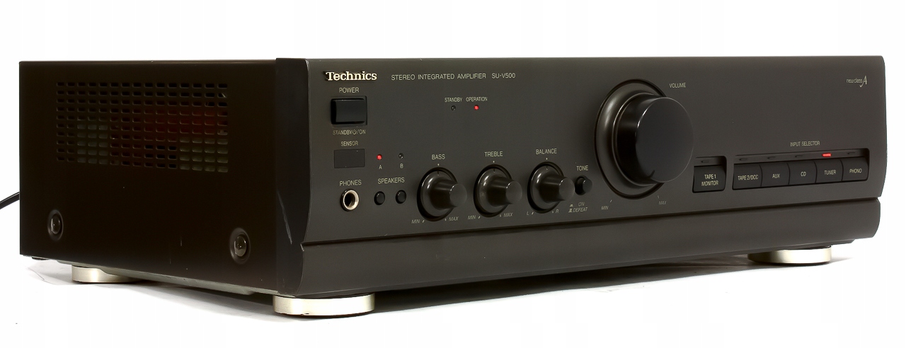 TECHNICS SU-V500 SOLIDNY WZMACNIACZ STEREO - Sklep, Opinie, Cena w Allegro