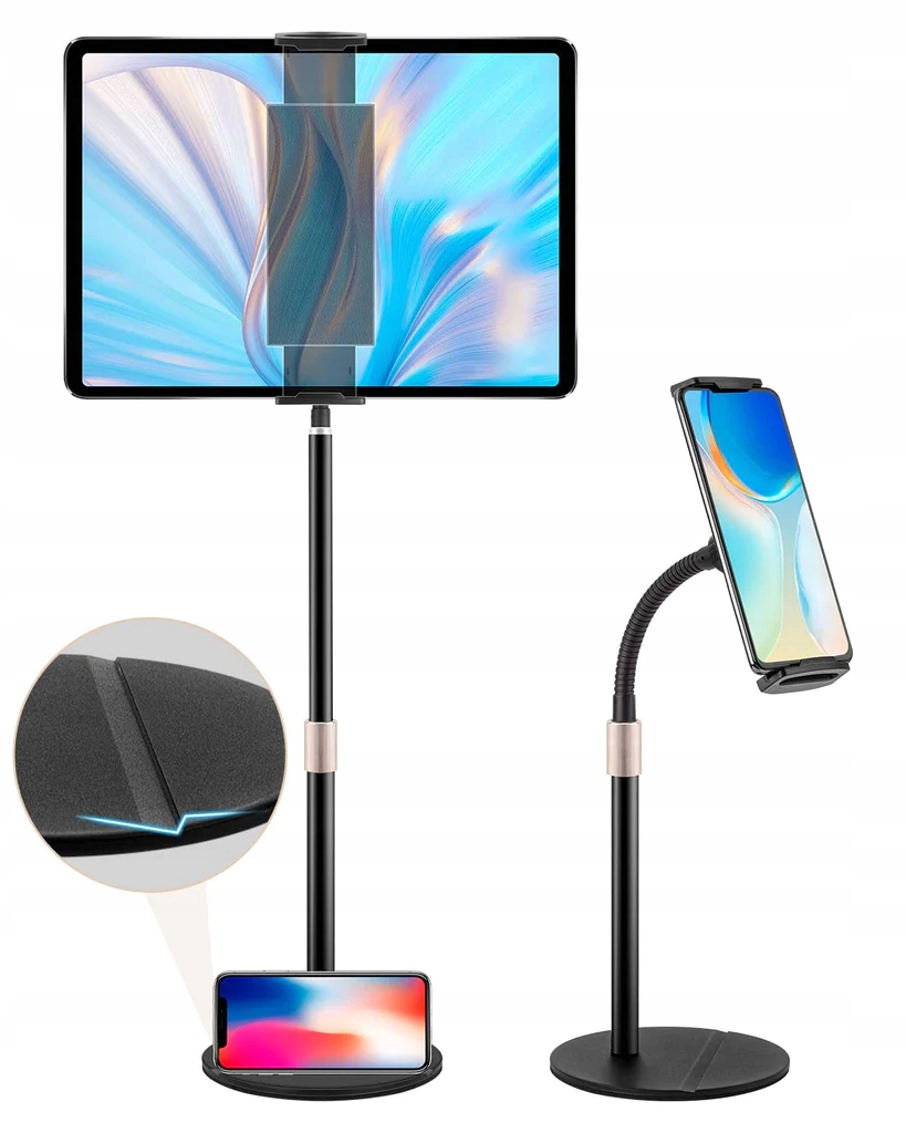 STOJAK PODSTAWKA POD TABLET smartfon REGULOWANY - Sklep, Opinie, Cena w ...
