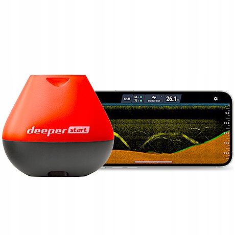 Echosonda Wędkarska DEEPER Fishfinder START Bezprzewodowa Sonda Smart Sonar - 5901001910709 ...