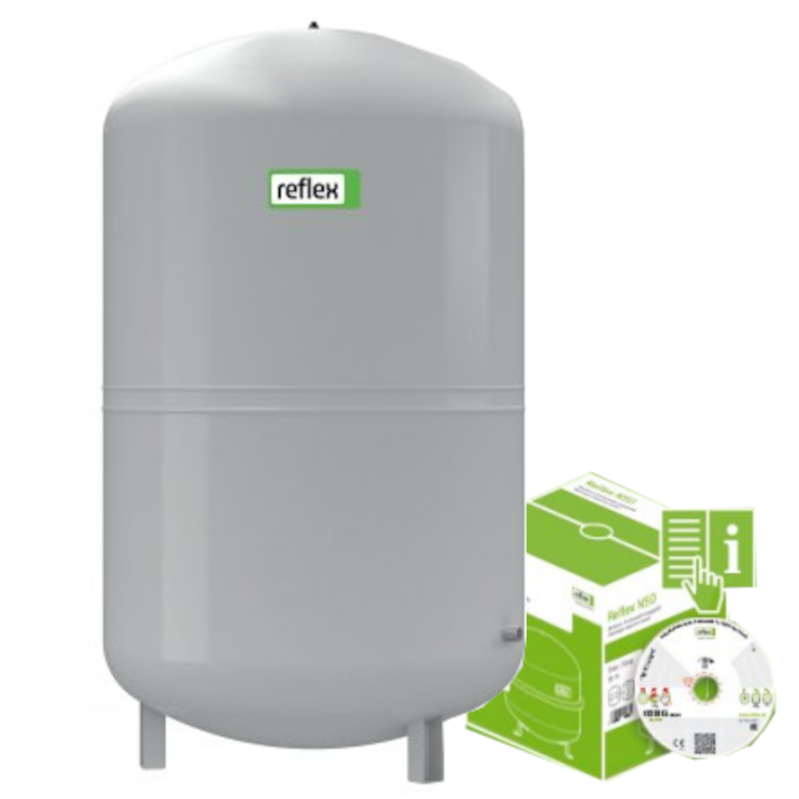 Naczynie przeponowe Reflex 8216300 100 l (4036705109843) • Cena, Opinie • Akcesoria 13040937432 ...