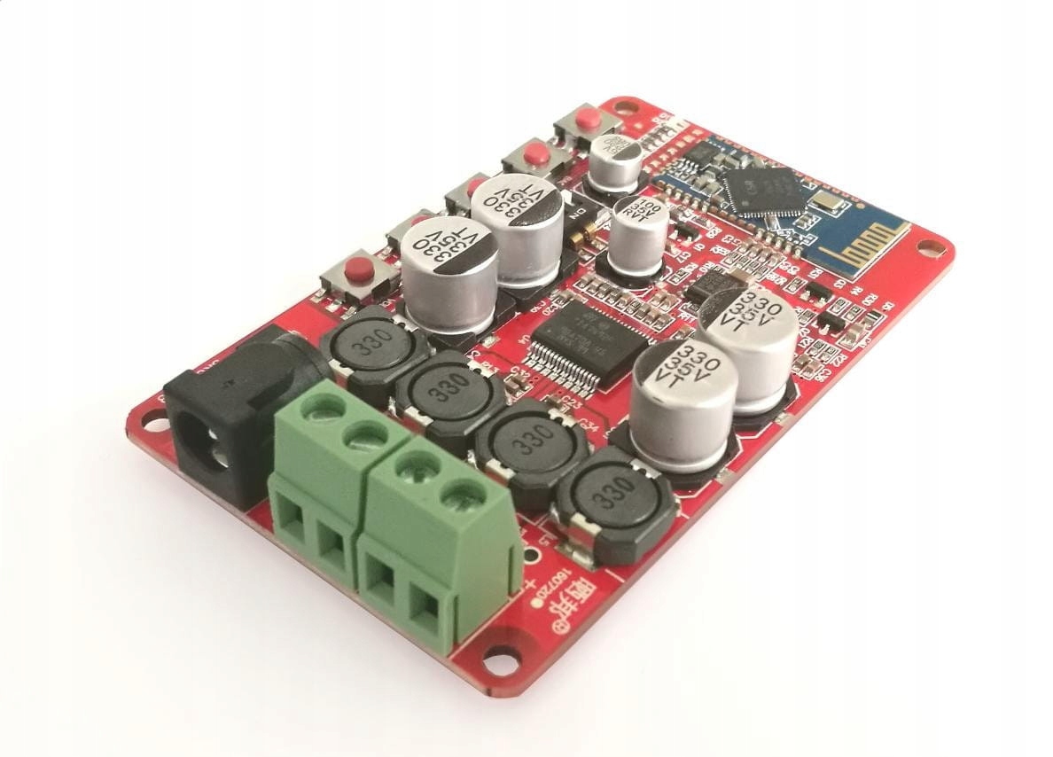 WZMACNIACZ AUDIO 2X50W + BLUETOOTH V4.0 - Sklep, Opinie, Cena w Allegro