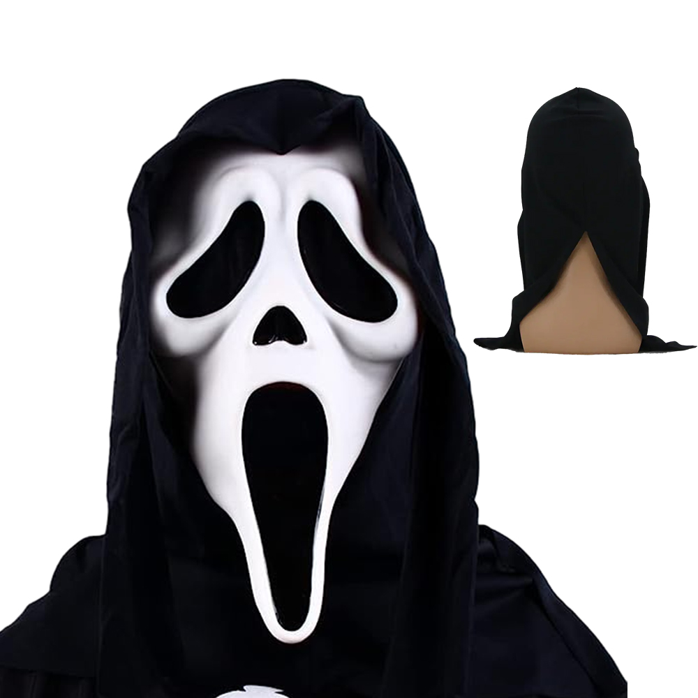 HALLOWEEN GHOSTFACE MASKA Z HORRORU DLA DOROSŁYCH 14327469742 - Allegro.pl