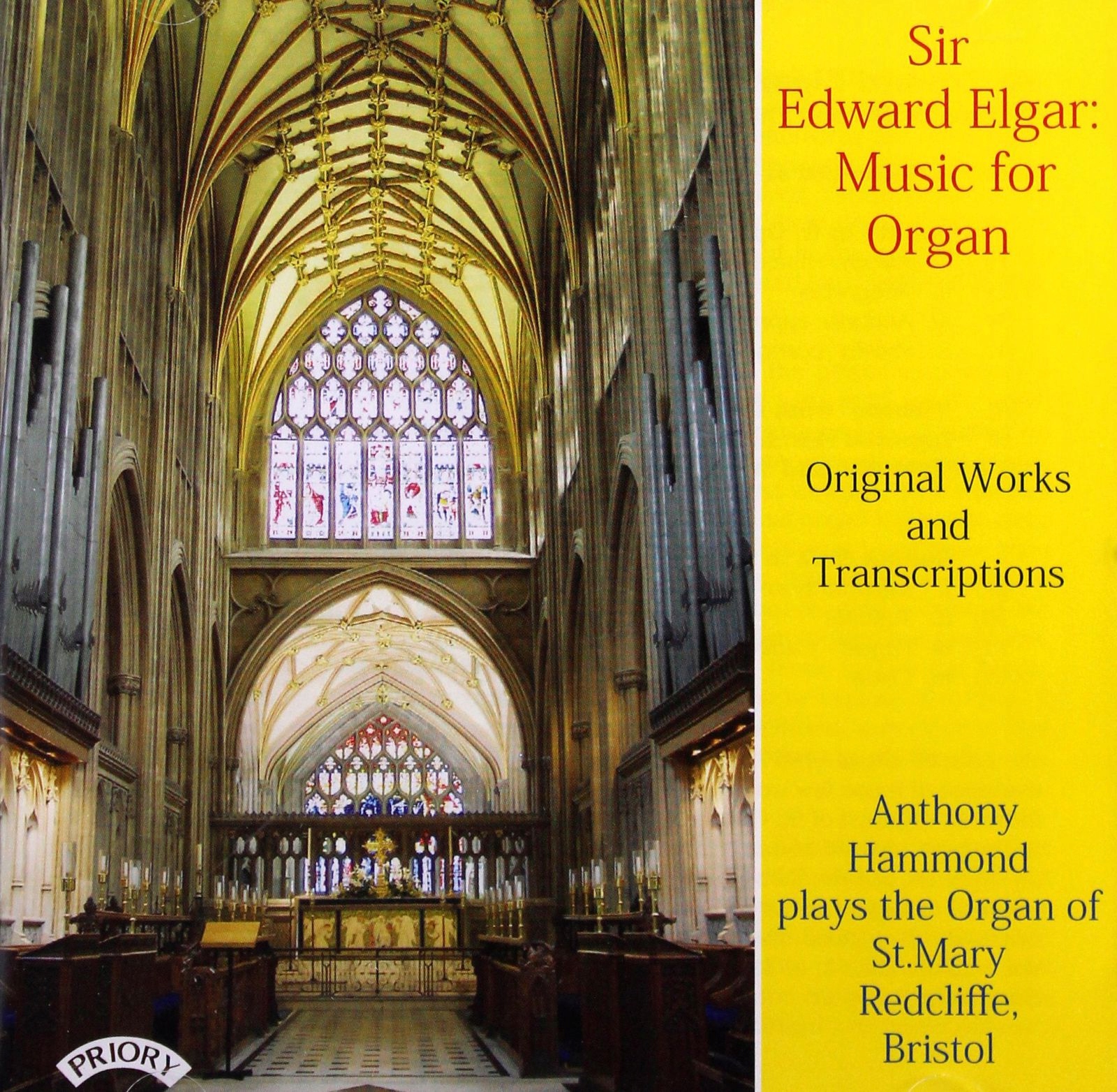 ANTHONY HAMMOND: SIR EDWARD ELGAR - MUSIC FOR ORGAN / ORGAN OF ST.MARY ... ANTHONY HAMMOND: SIR EDWARD ELGAR - MUSIC FOR ORGAN / ORGAN OF ST.MARY ...