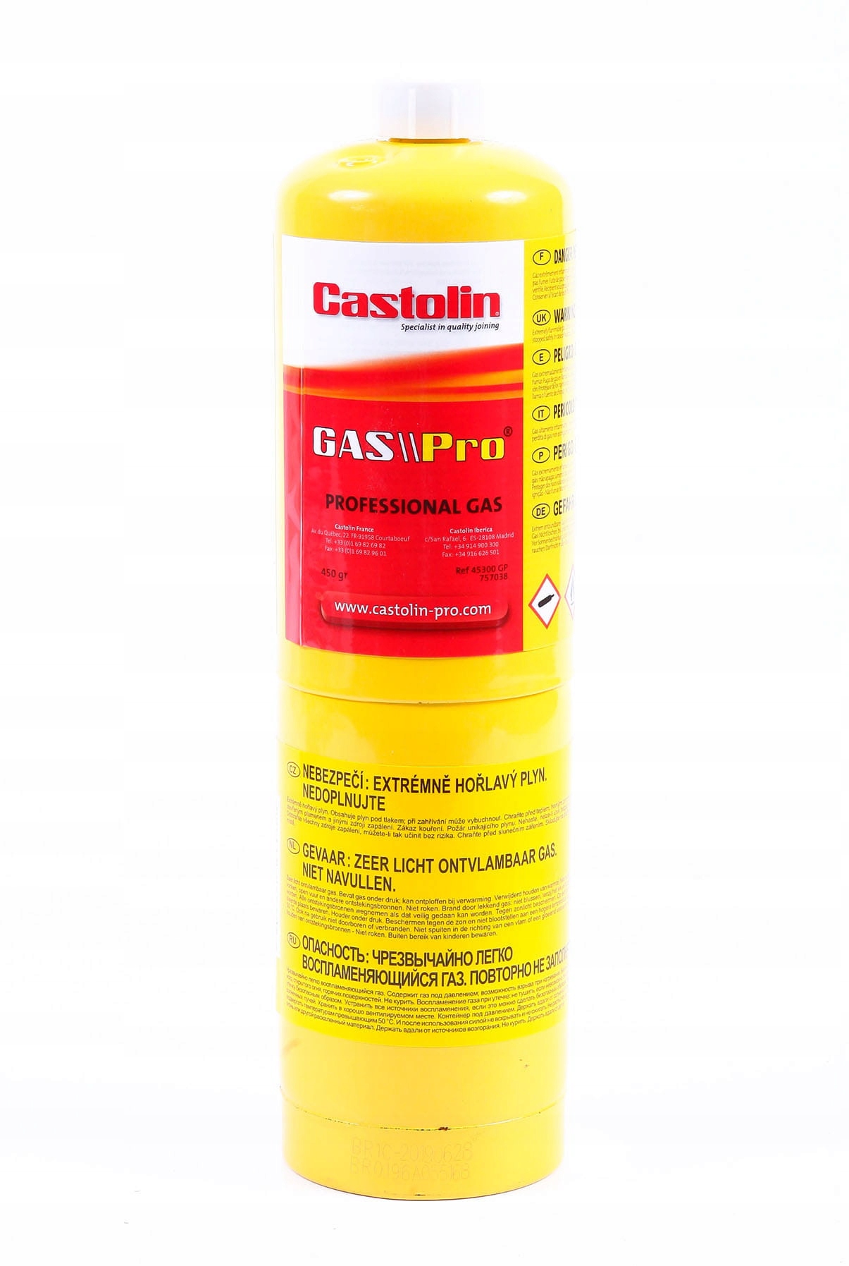 Zasobnik gazowy Castolin Gas Pro 757038 400 g (3509350011560) • Cena ...