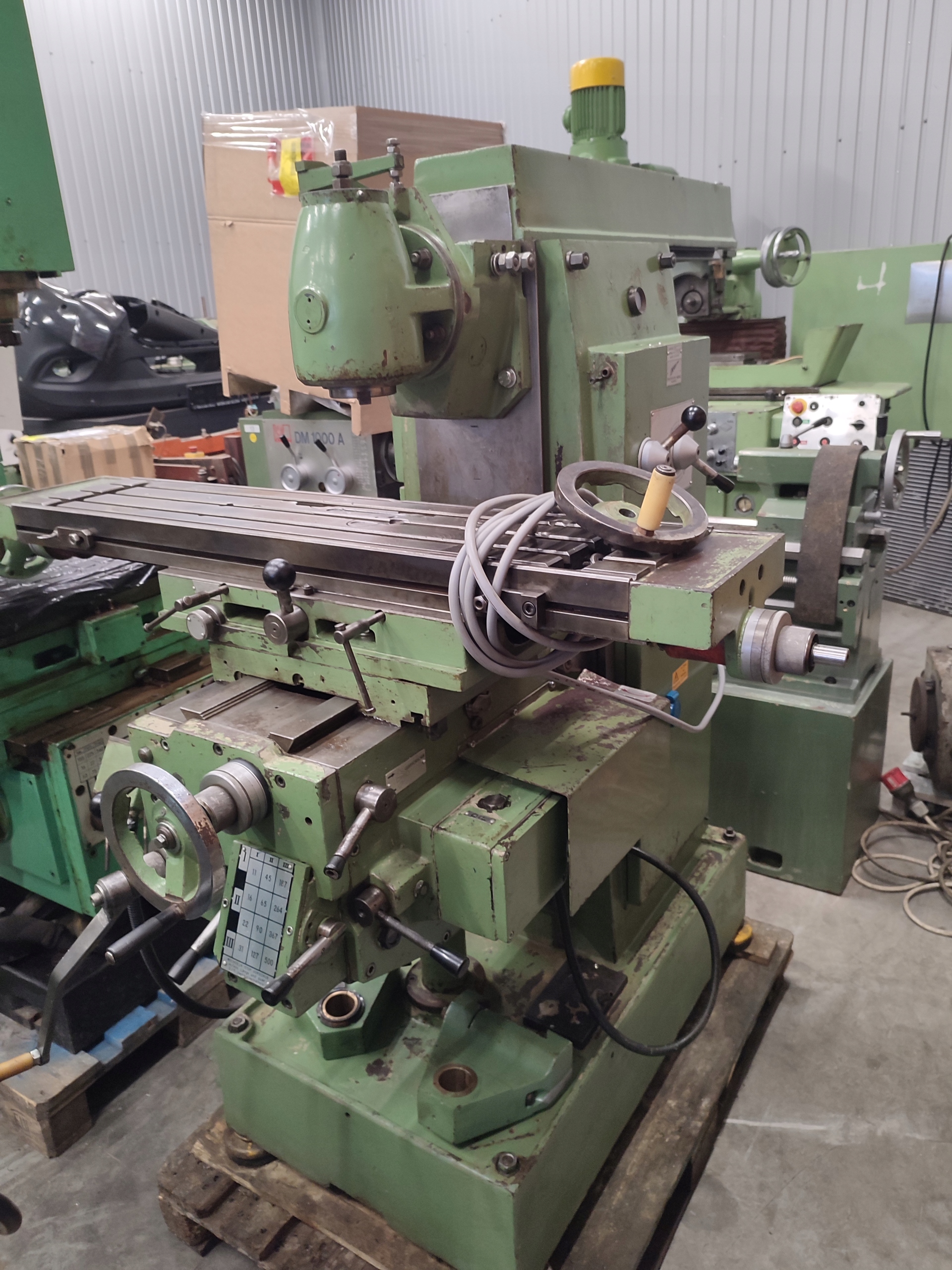 FREZARKA UNIWERSALNA FEXAC UF (UP) • Cena, Opinie • Frezarki ...