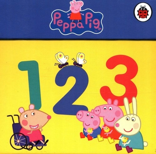 PEPPA'S 1 2 3... GO! COUNTING BOX - 8 COUNTING BOOKS za 310 Kč - Allegro