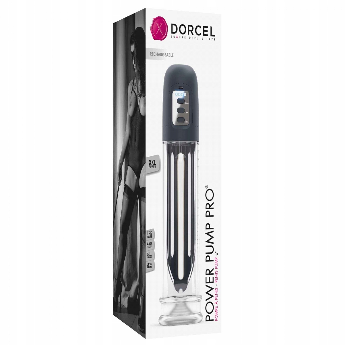 Pompka do penisa Dorcel Power Pump Pro (3700436071755) • Cena, Opinie • Pompki 12551160750 • Allegro
