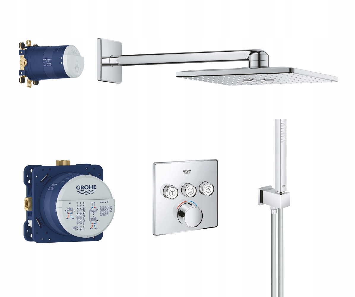 Grohe Smart Control sprchový set 34712000 za 1785,30 € - Allegro