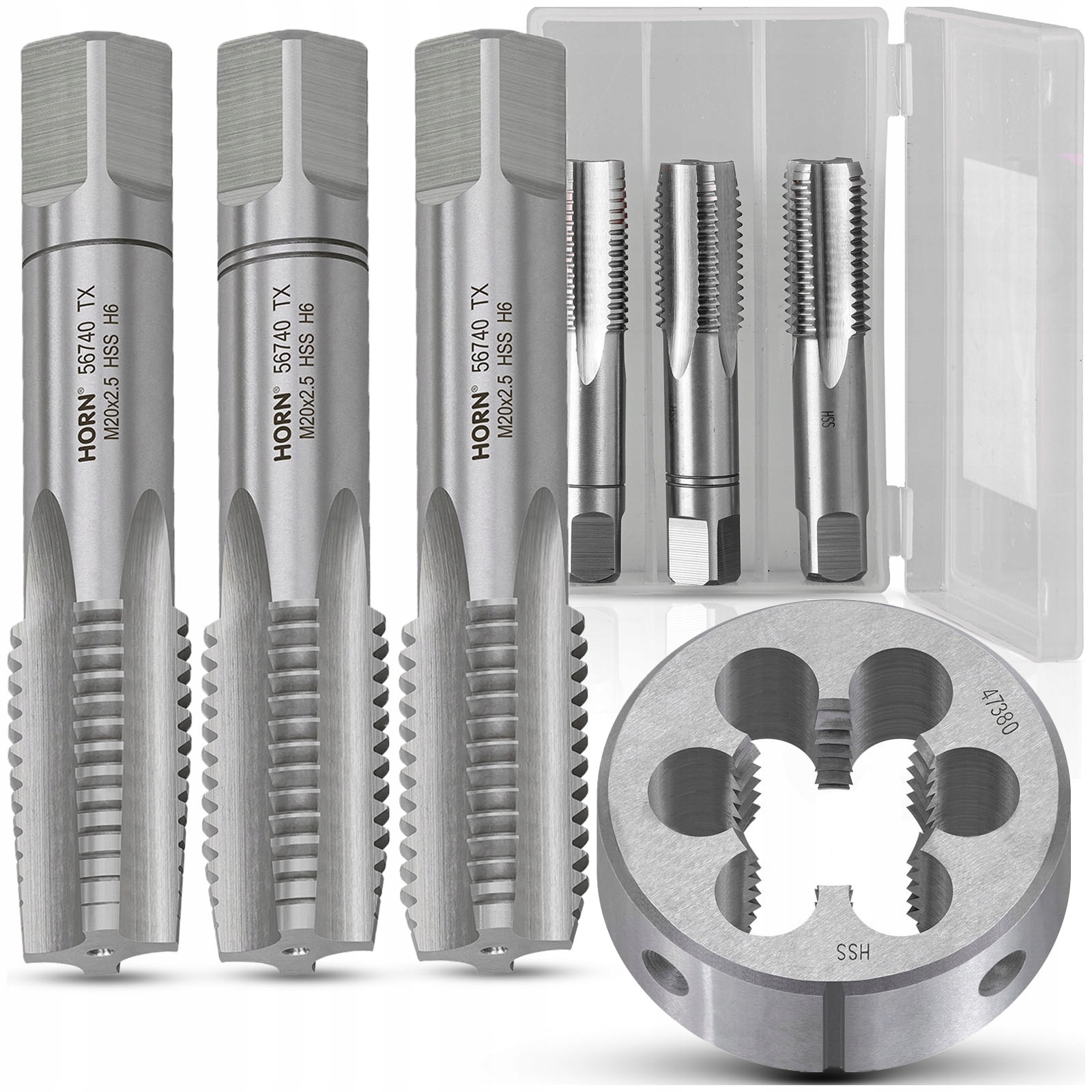 ZÁVITNÍK M20 GWINT NÁŘADÍ SADA M20x2.5 za 514 Kč - Allegro