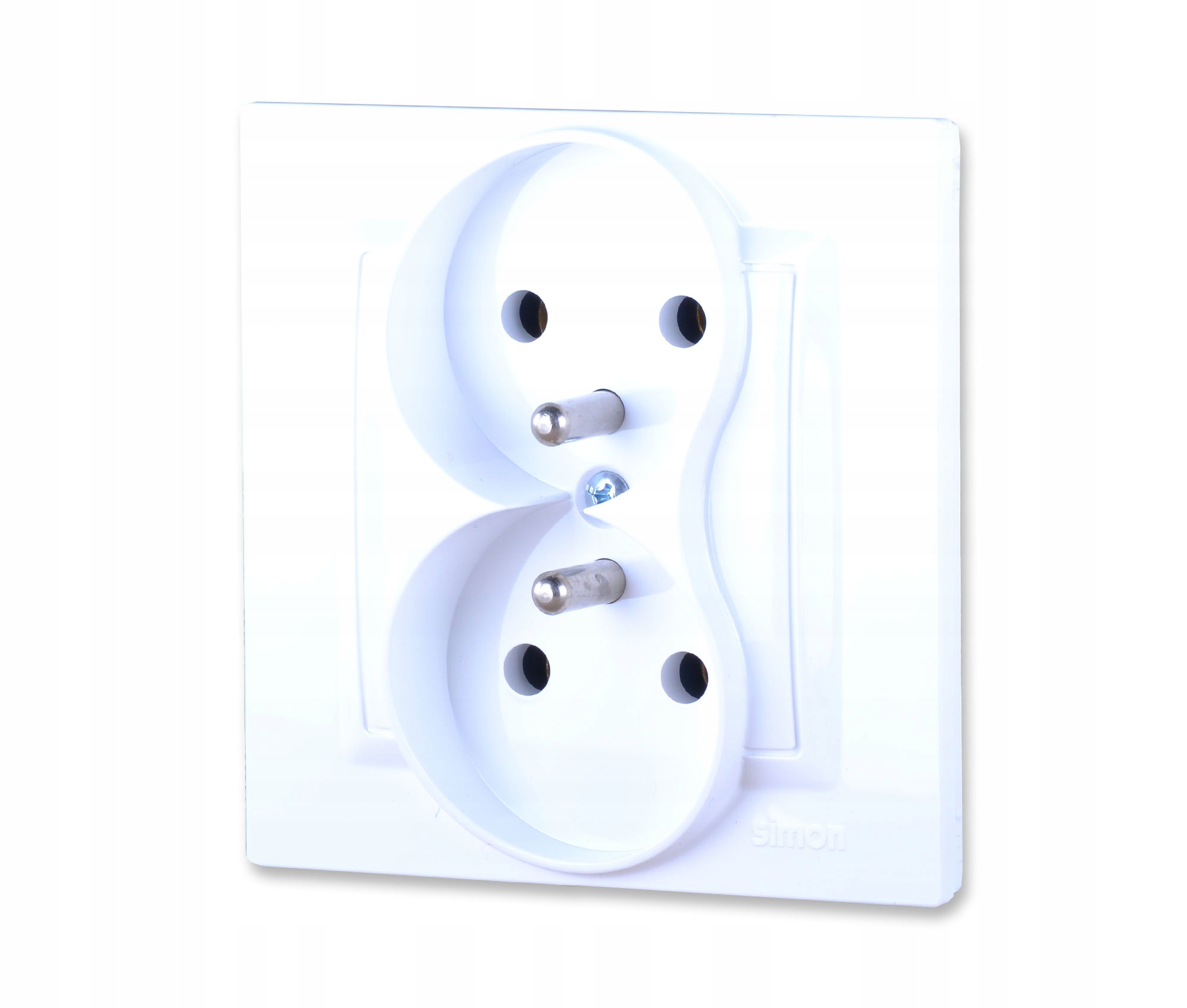 SIMON 10 CGZ2/11 GNIAZDO PODWÓJNE KOMPLETNE Z/U (CGZ2/11) • Cena ...