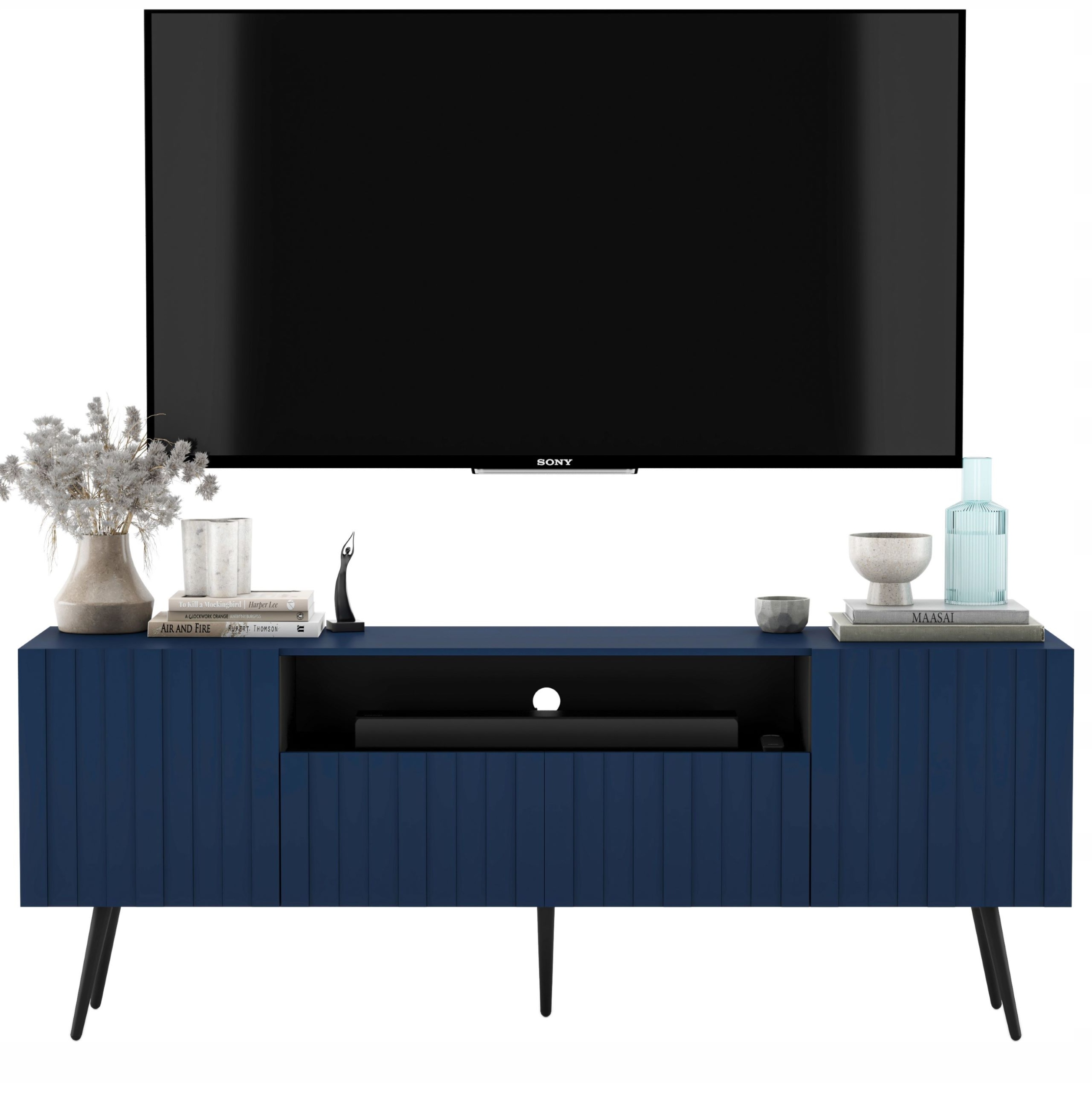 Szafka Rtv Czarna Metalowa - Niska cena na Allegro