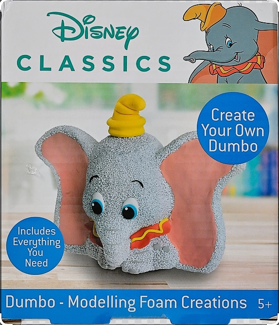 DUMBO SŁONIK FIGURKA 3D DO MODELOWANIA ZRÓB TO SAM (5056219078342 ...