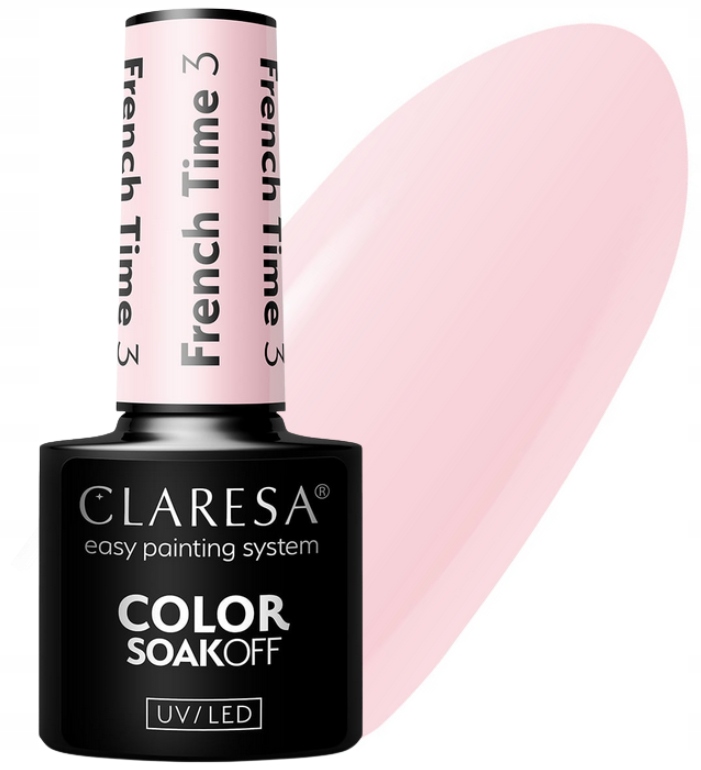 CLARESA FRENCH TIME LAKIER HYBRYDOWY MLECZNY RÓŻ (5903819818963) • Cena ...