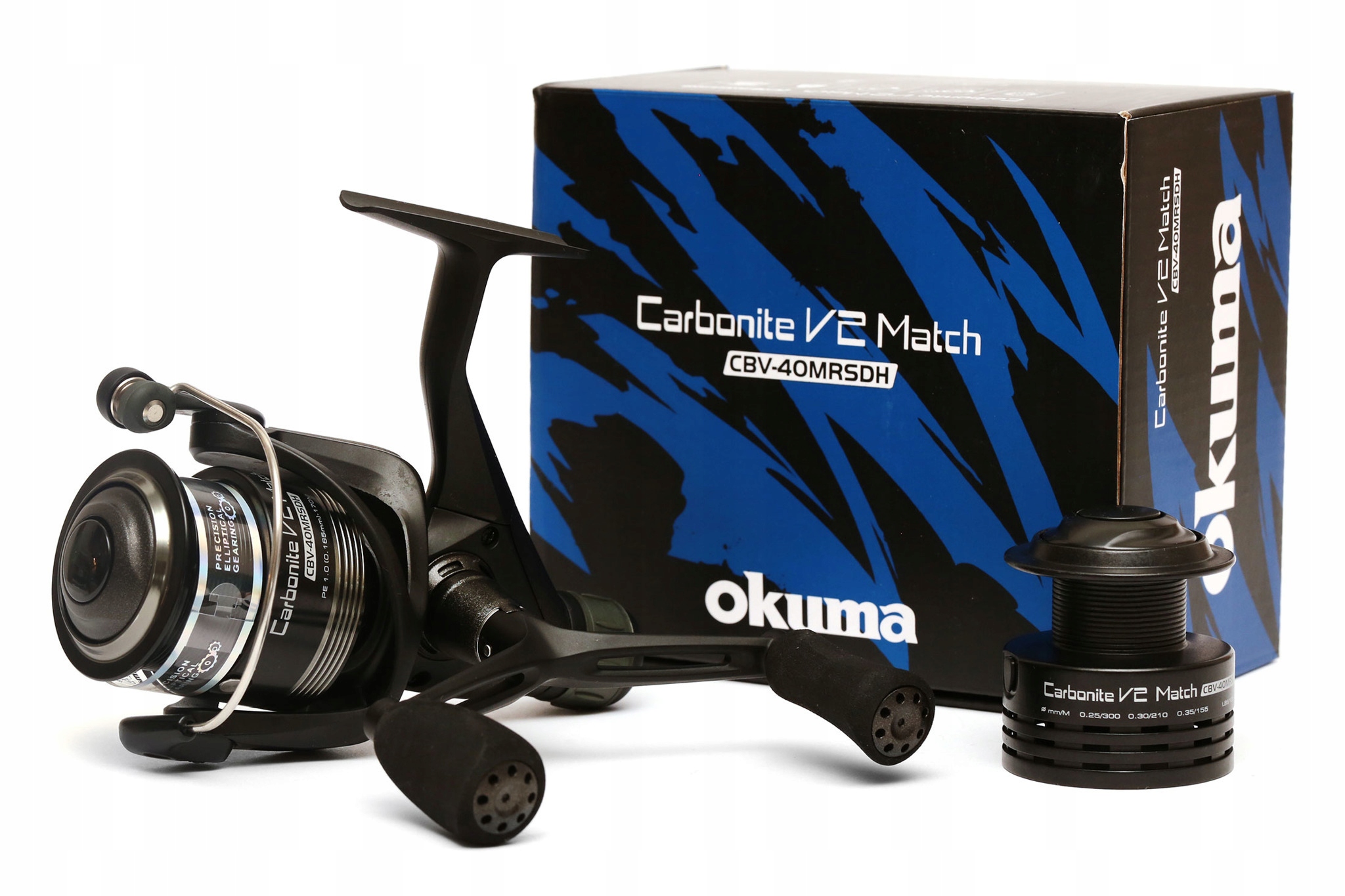 Kołowrotek Okuma Carbonite V2 Match CBV-40MRSDH 6.2:1 - 4718947037060 - 9056810547 - Allegro