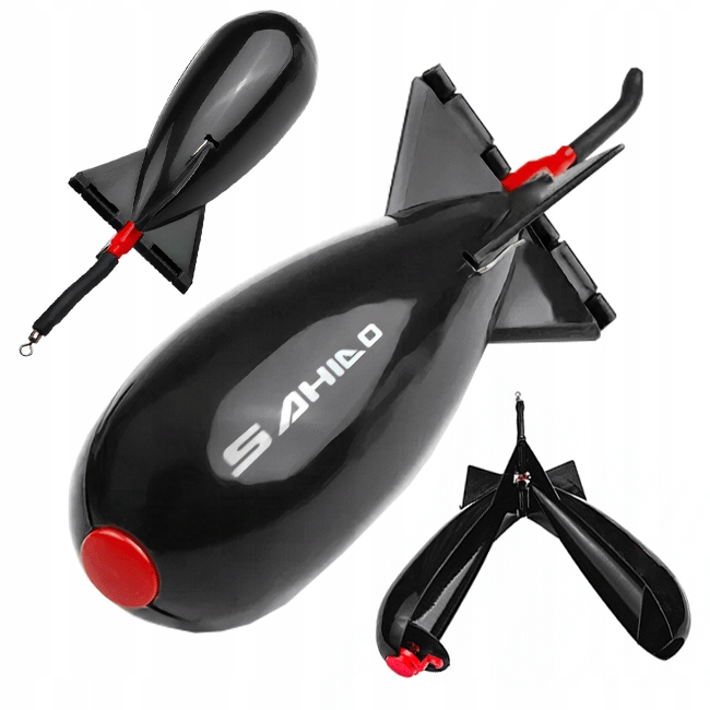 RAKIETA ZANĘTOWA SAHIDO BAIT BLASTER L SPOMB DUŻA 175MM ZBIORNIK ...