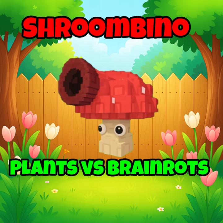 Shroombino w Plants vs Brainrots - Stan: Produkt cyfrowy 1.75PLN - Sklepy, Opinie, Ceny w Allegro