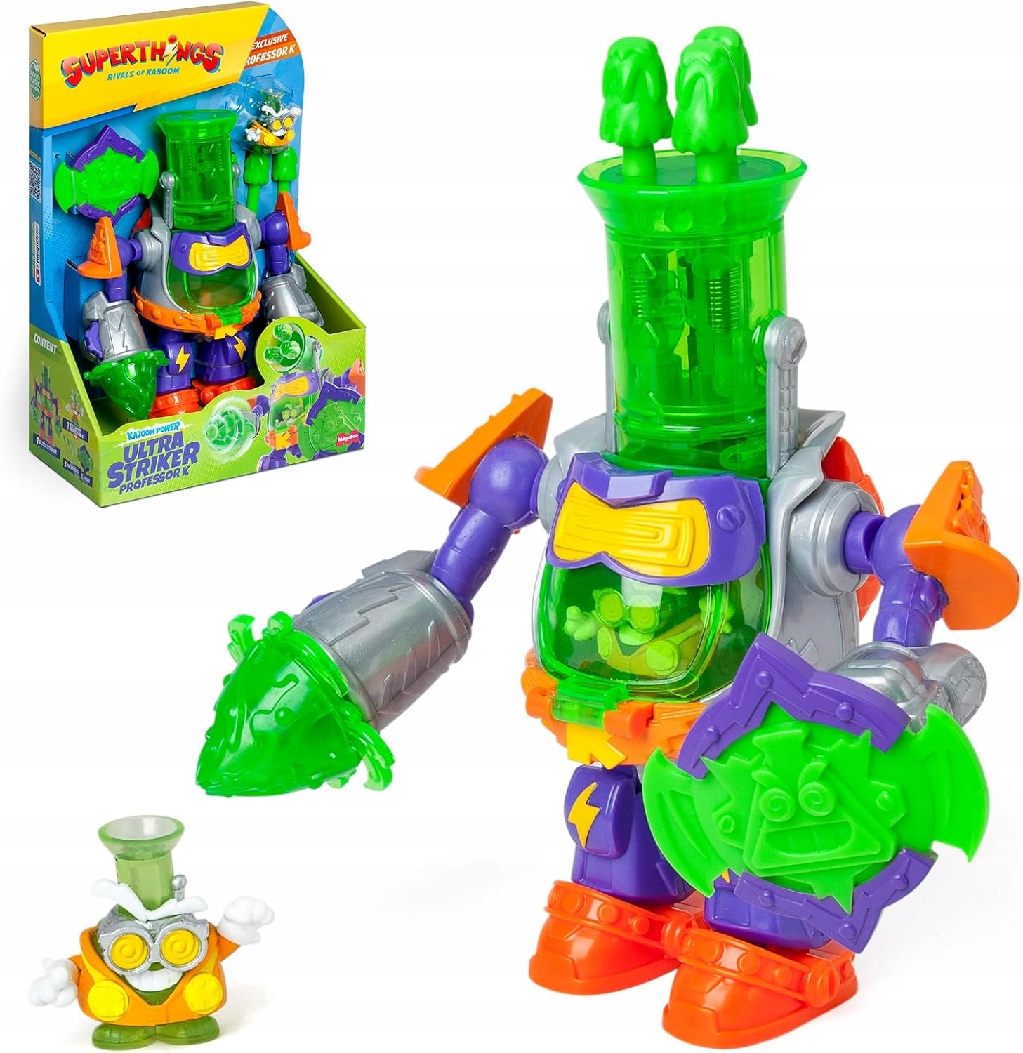 SuperThings Kazoom Power - Ultra Striker Profesor K - Robot Profesora K (8431618041222) • Cena ...