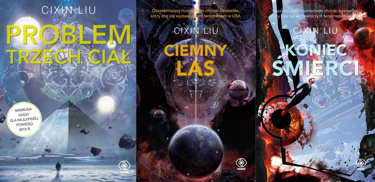 PAKIET Problem trzech ciał. Tom 1-3 Cixin Liu Edycja kolekcjonerska ...