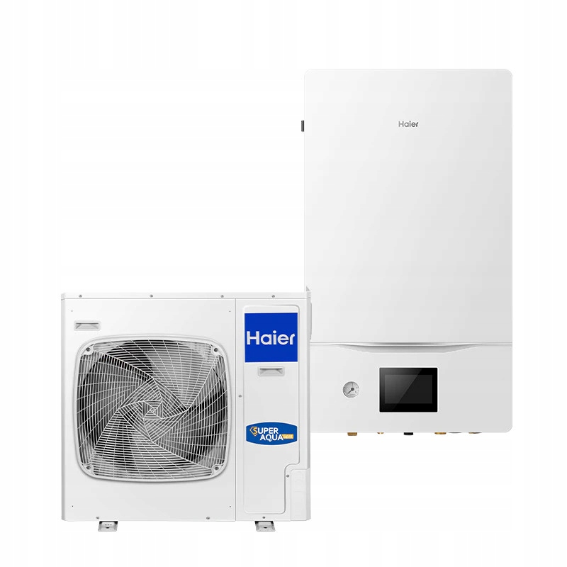 Pompa Ciepła Split Haier SUPER AQUA 8 kW CO+CWU • Cena, Opinie • Pompy ...