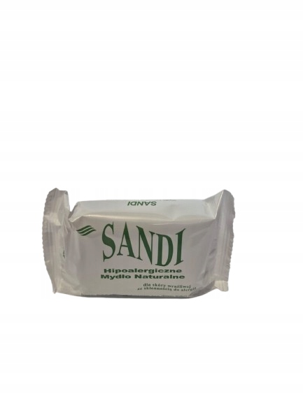 Naturalne mydło hipoalergiczne SANDI 100g (5900238455113) • Cena ...