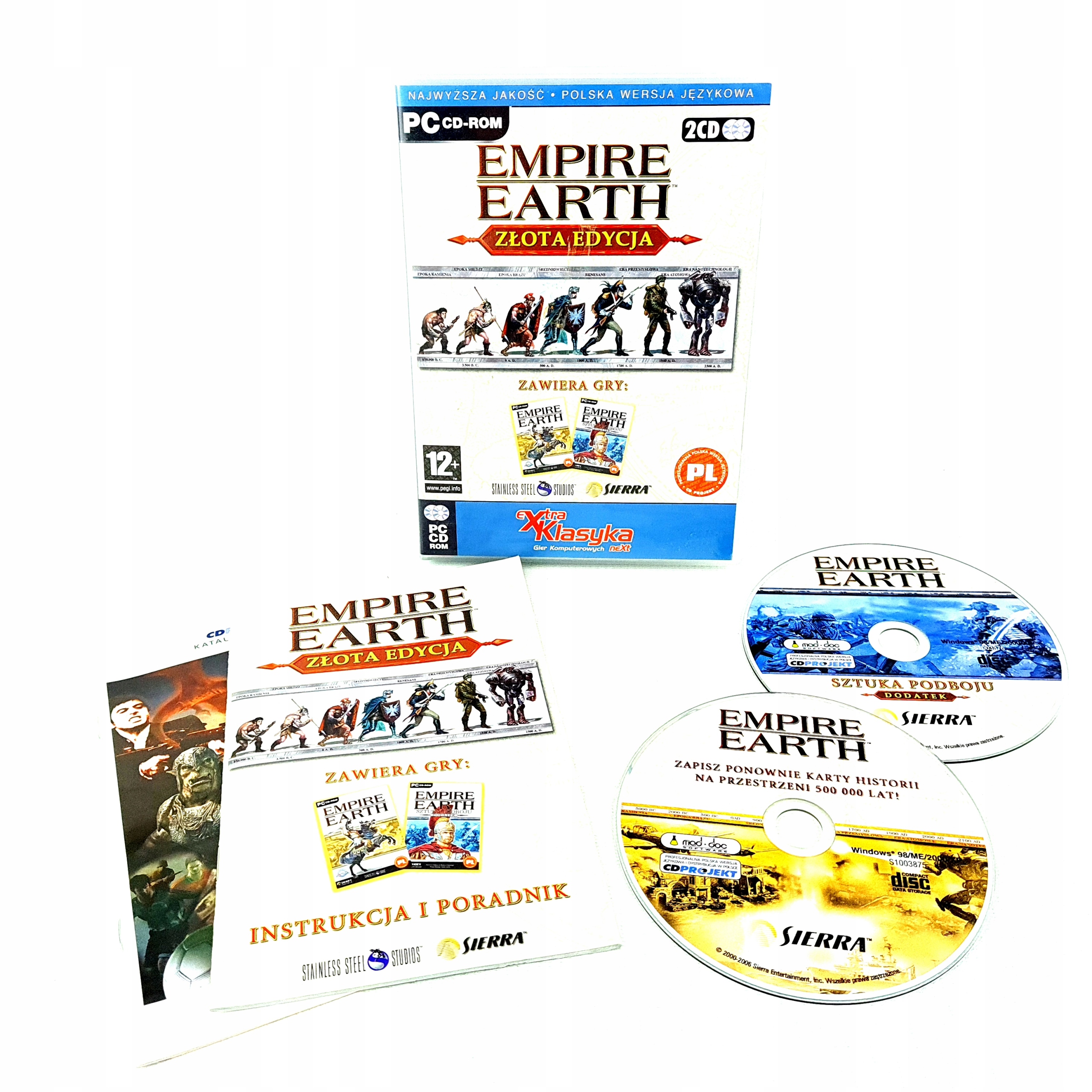 Купить EMPIRE EARTH 1 И GOLD EDITION + РАСШИРЕНИЕ PC PL: отзывы, фото и ...